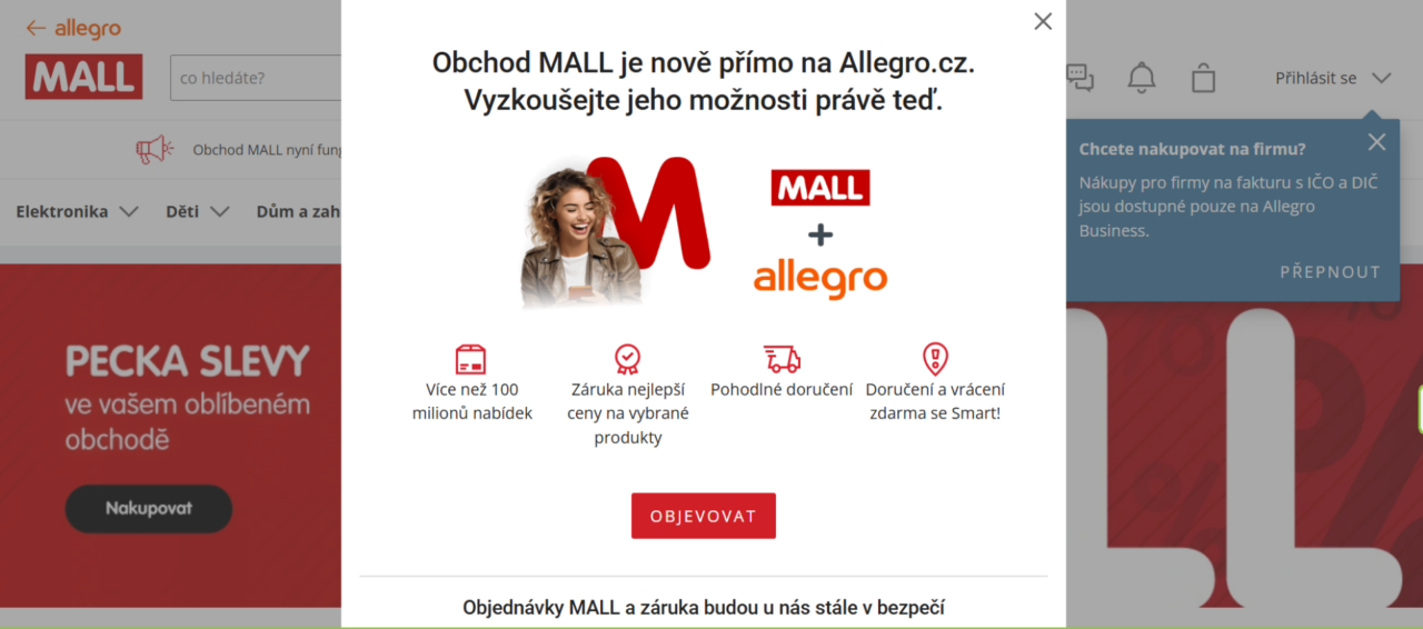 Mall.cz zmienia platformę. Co to oznacza dla klientów? » iCzechy.pl